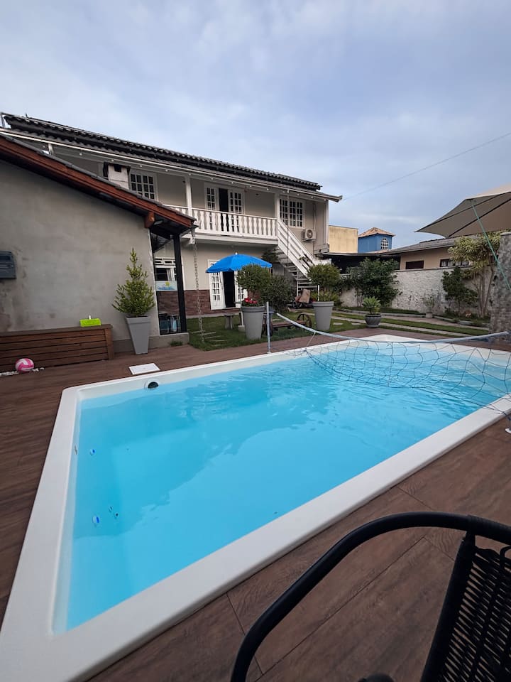 Casa Com Piscina Balneário Camboriú Casaalbertibc - 발네아리오 캄보류