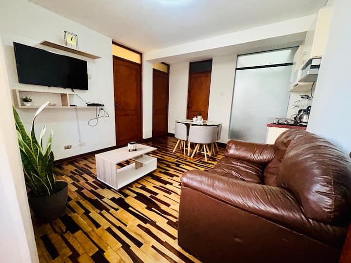 Departamento  En El Centro De Tacna  Wifi- Cochera - Tacna