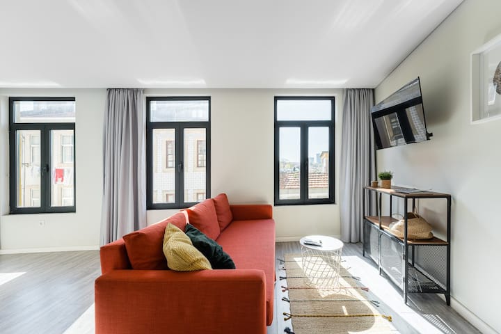 Serene Apartment For 2 - Next To The River W/ac - Vila Nova de Gaia