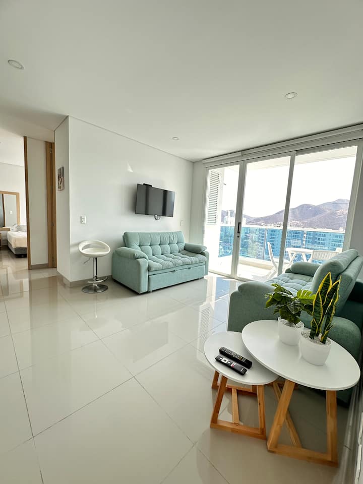 Apartamento Reserva Del Mar 1118. - Santa Marta, Colombia