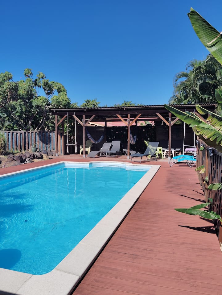 Appart "Iguane"  à 5 Minutes à Pied  De La Plage - Deshaies