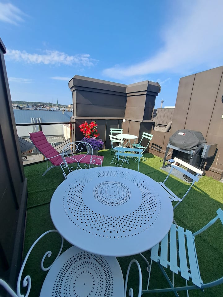 Luxury Penthouse With Private Rooftop Terrace - Tampere