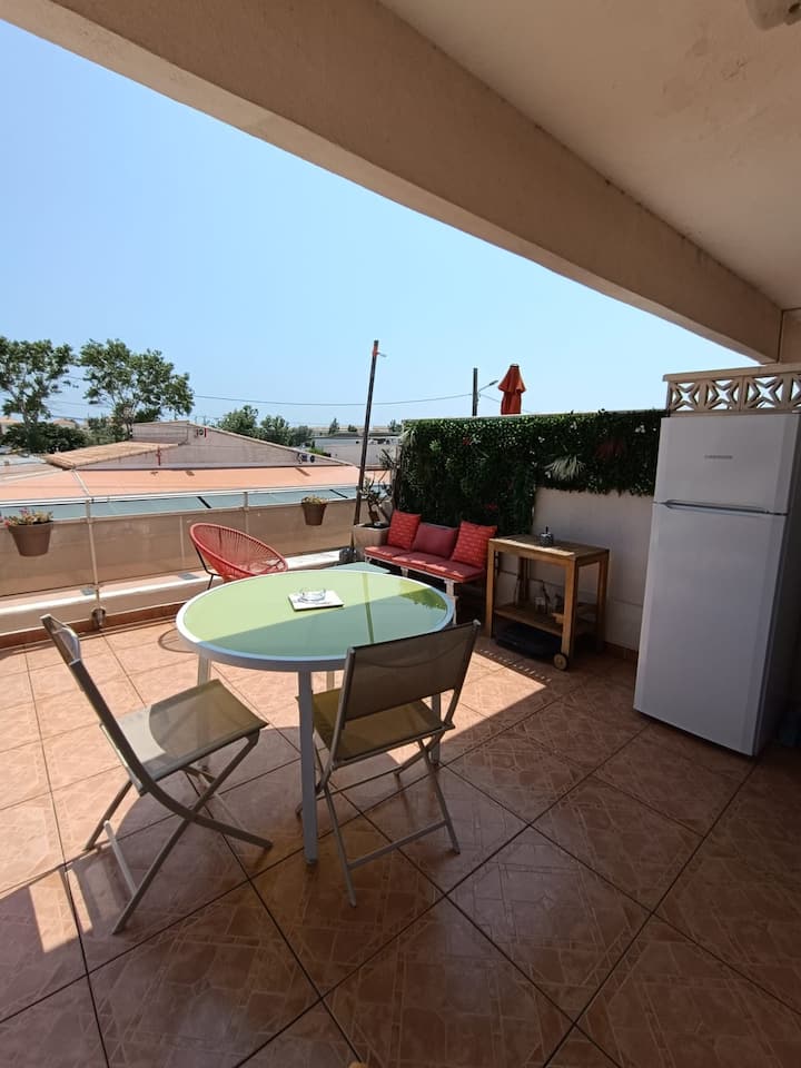 *Soléa* Studio Bord De Mer - Frontignan