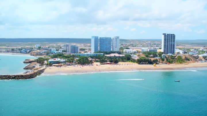 Luxury Centinela: Security 24h Wifi A/c Jacuzzi - Punta Blanca