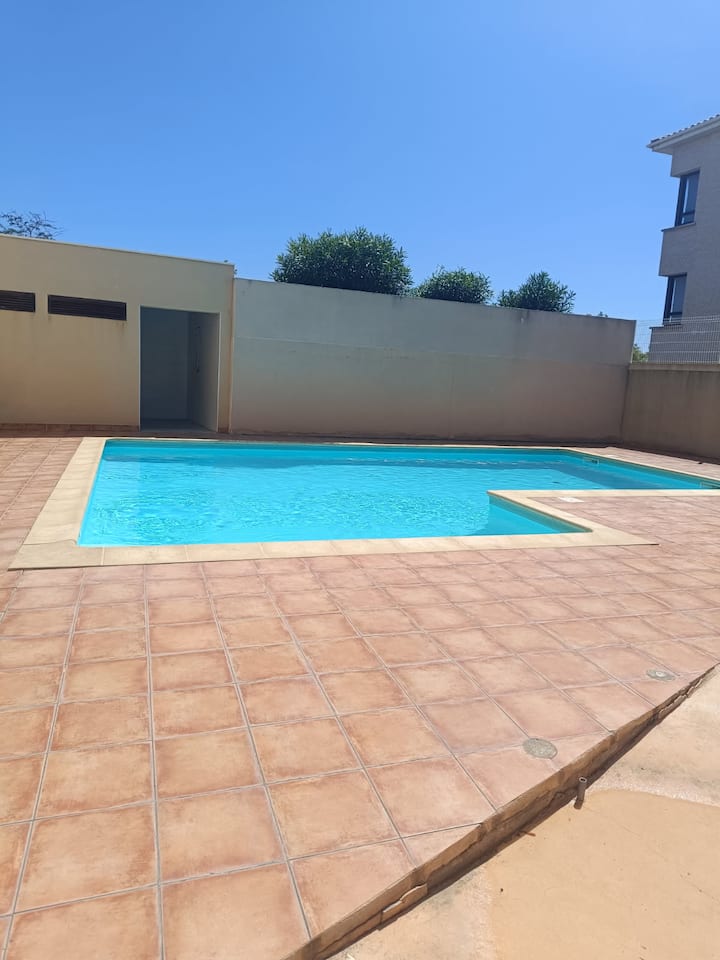 Beau T2, Agde, Parking, Piscine, Clim - Agde