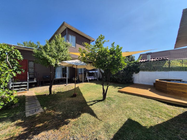 Casa 7 Personas• 2 Baños•gran Jardín•a/c•2 Estac - Puente Alto