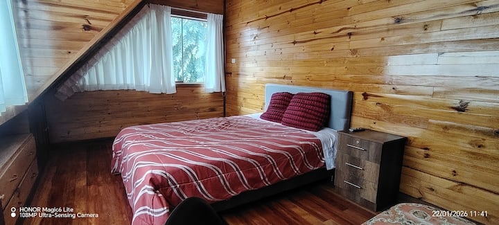 Cabaña "El Oso Andino" C1. Vista Paisajista. - Oxapampa