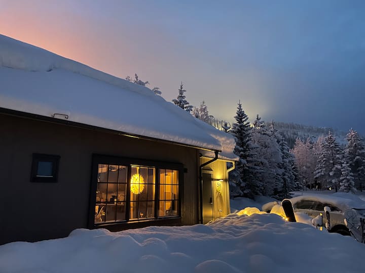Nybyggd Fjällstuga Vid Backarna Och Restaurang - Jämtlands län