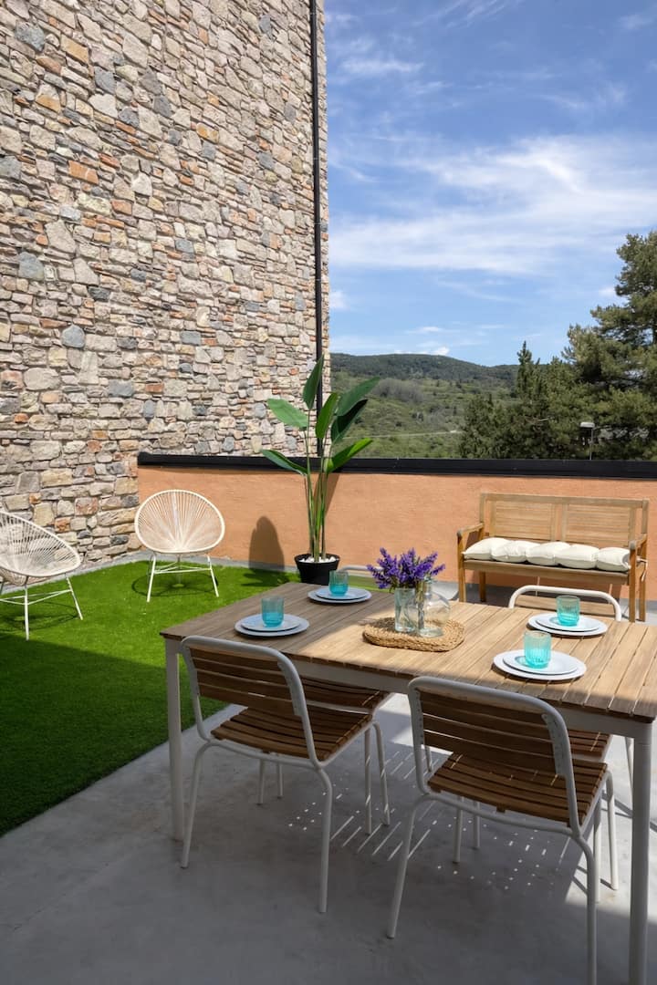 Refugio De Montaña Con Terraza Privada - Masella