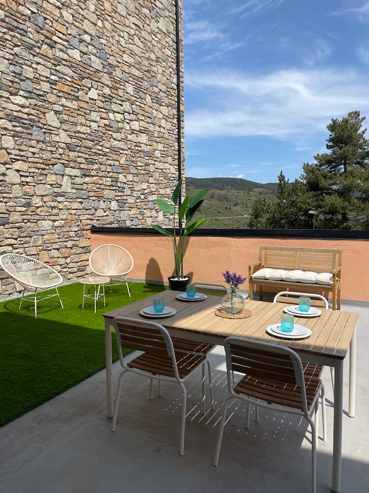 Refugio De Montaña Con Terraza Privada - Masella