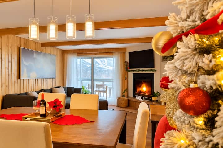 Retraite Alpine à Tremblant - Vue Imprenante! - Mont-Tremblant