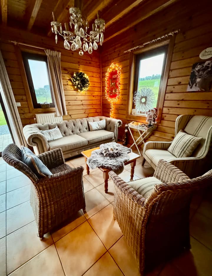 Charme Chalet D’achouffe “Micheline” 8pers - Houffalize