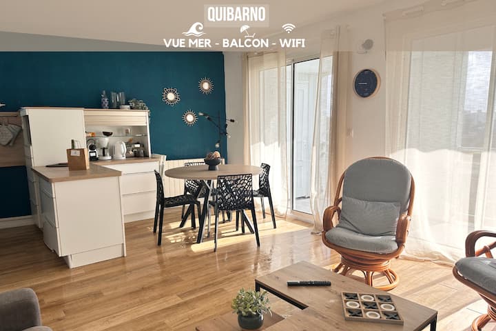 Quibarno -Appartement Vue Sur Mer-20m De La Plage - Quiberon
