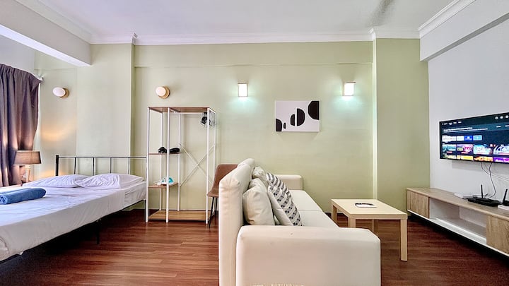 1~2pax Comfy Stay @Bukit Bintang Wifi Netflix - Kuala Lumpur