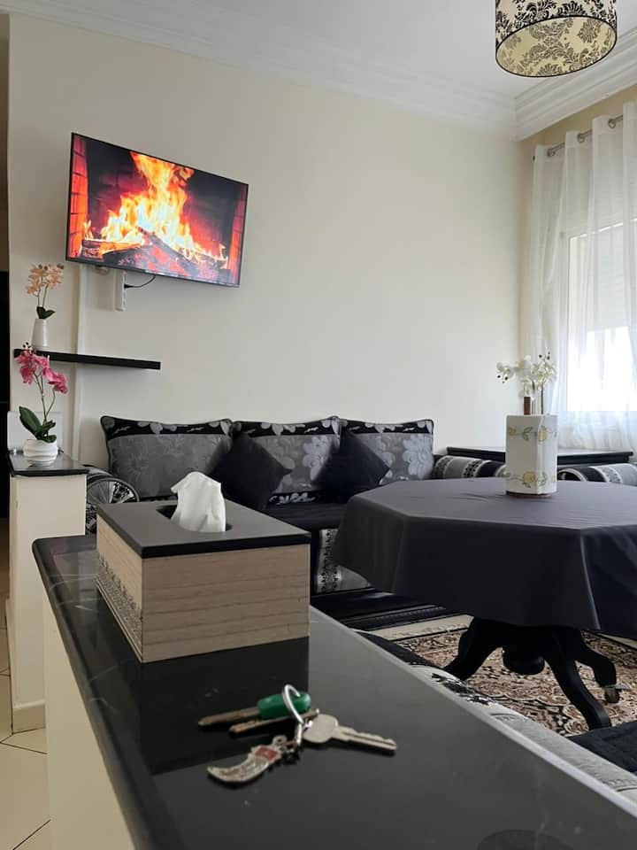 L'appartement La Rose Des Sables Plage Sable D'or - Temara