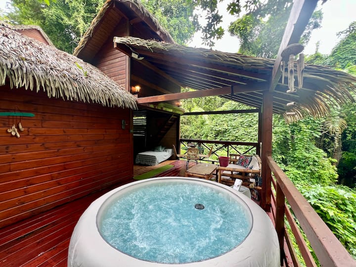 Ti Zaboka Chalet, Spa Privatif - Guadalupe