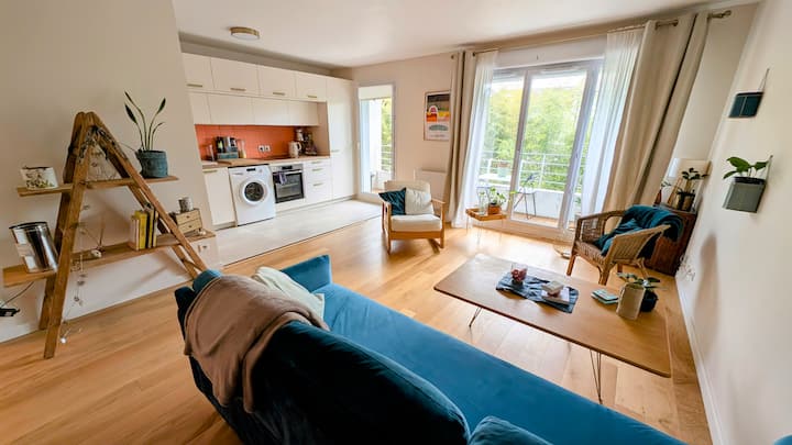 Appartement 2 Chambres - Parking - Bordeaux