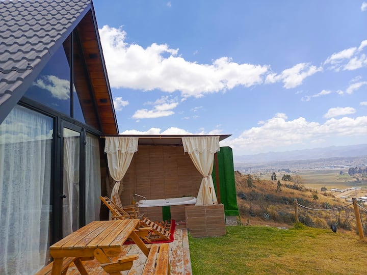Alpinaglamping -Jacuzzi Con Vista A Las Montañas - Cotopaxi