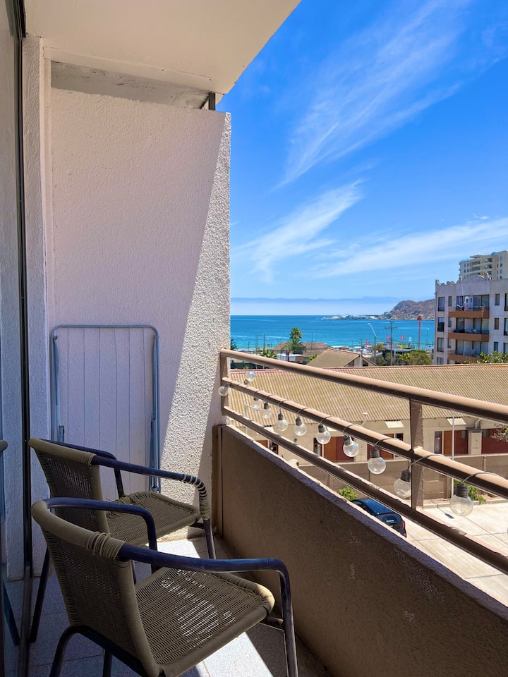 Departamento Con Vista Al Mar Y Piscina - Coquimbo