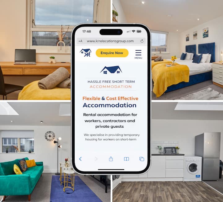Sleeps 3: 𝐅𝐚𝐦𝐢𝐥𝐲 & 𝐖𝐨𝐫𝐤 𝐒𝐭𝐚𝐲𝐬 /Free Parking & Wifi - Leeds