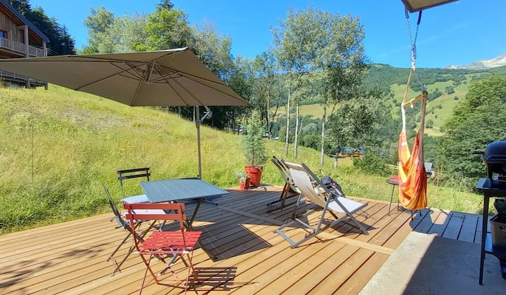 Chalet 2 Chambres (Sud Jardin Ski Au Pied) - Les Avanchers-Valmorel