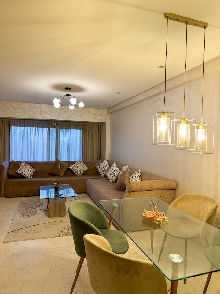 133 M² Premium | 2 Suites| Tram & Parking, Aerobus - Casablanca