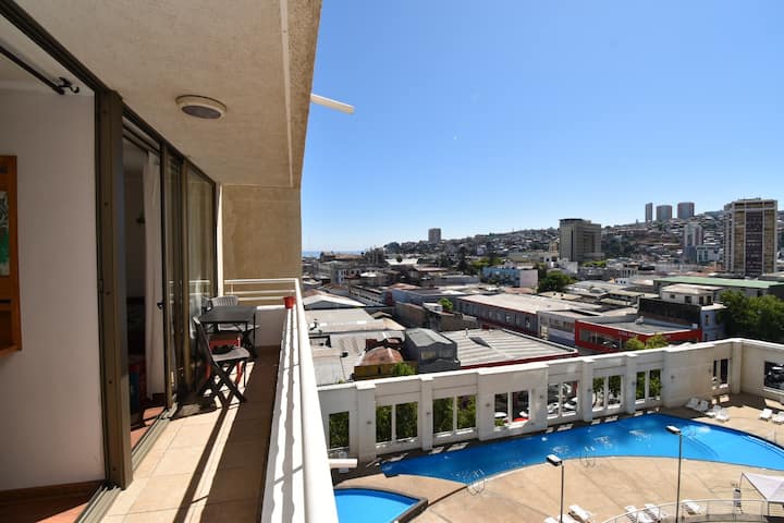 Central - Piscinas - Linda Vista - Parking - Valparaíso