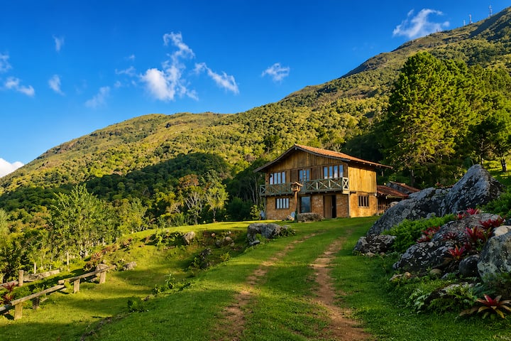 Chalé Paraíso  Nas Montanhas -Pico Do Caledônia. - Nova Friburgo