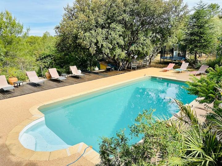 Villa Les Ruches * Piscine & Clim - Département Var