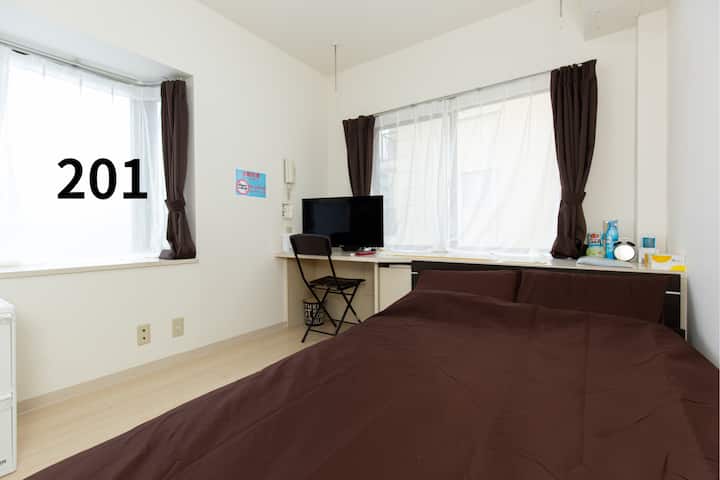 空港までのアクセス良好|駅近2分|旅行や出張にも便利|2名|アセット北初富 201 - Funabashi