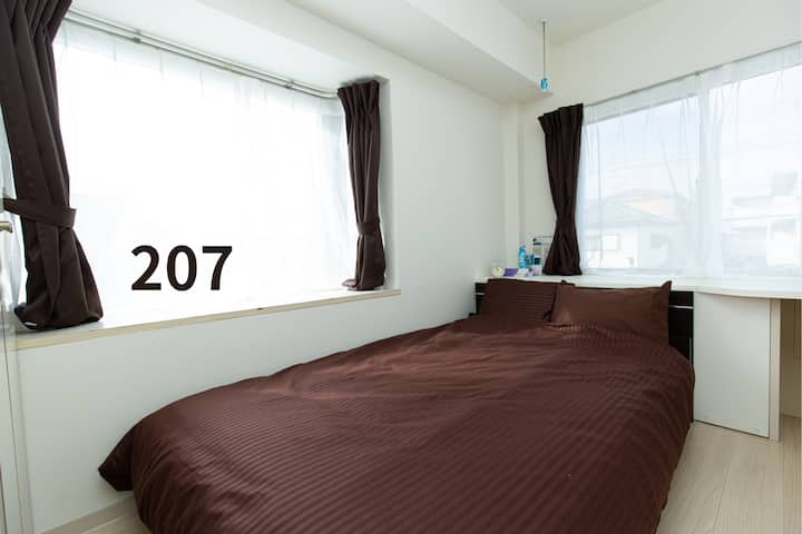 空港までのアクセス良好|駅近2分|旅行や出張にも便利|2名|アセット北初富 207 - 후나바시시