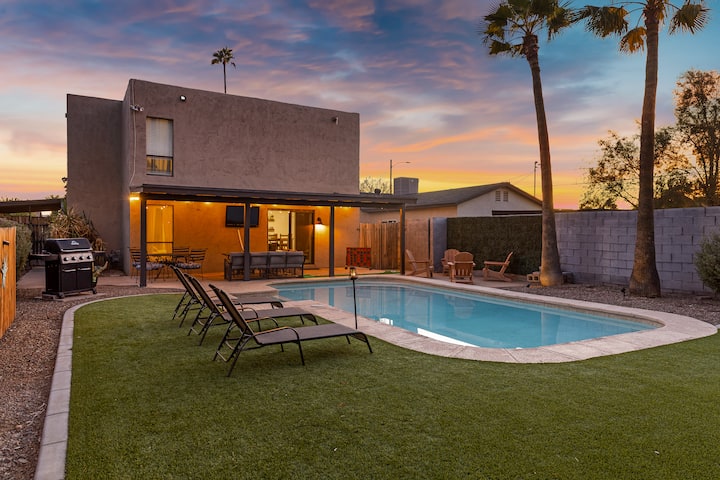 Private Pool, Patio Tv, 15-min To Old Town - Phoenix, AZ