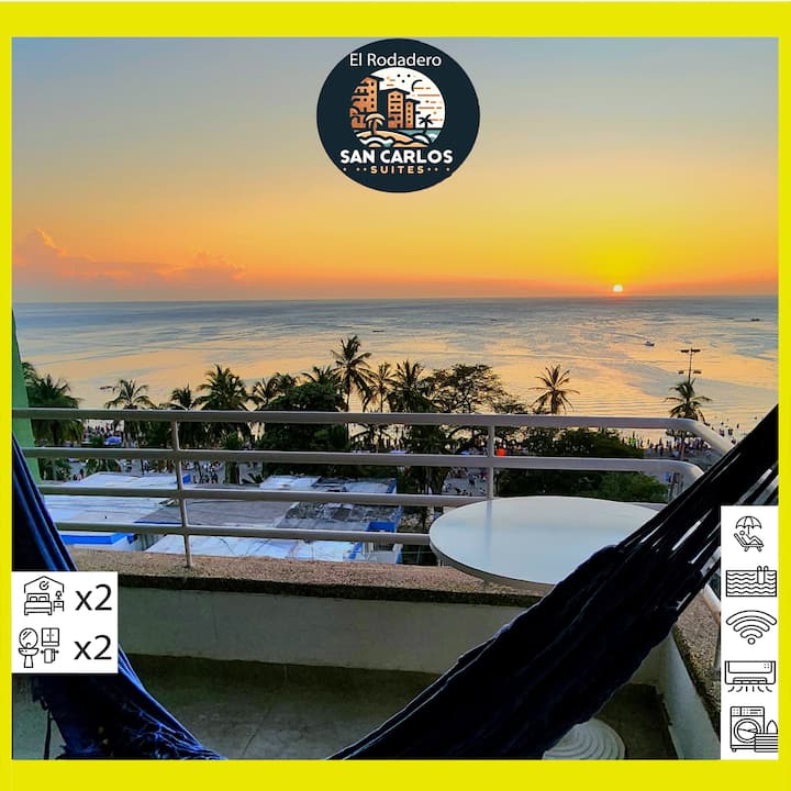 (5 Personas) Frente Al Mar Mejor Vista Rodadero - Santa Marta