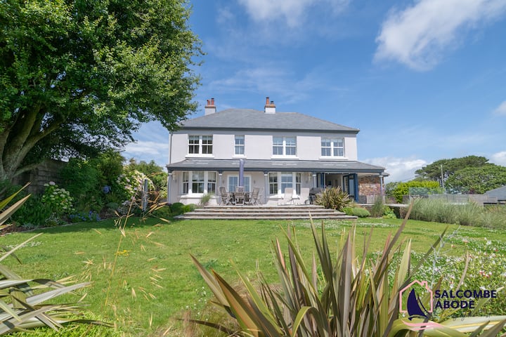 Stylish Coastal Luxury-5 Bed, Hot Tub, Ev Charger - Kingsbridge