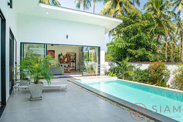 Tranquil Villa Coco 2br Private Pool & Garden - Koh Samui