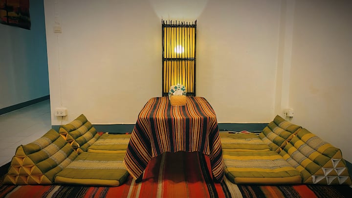 古城Nimman中间的整套别墅/可做饭洗衣位置佳/长住精选/步行15分钟有大型食品超市 - Chiang Mai