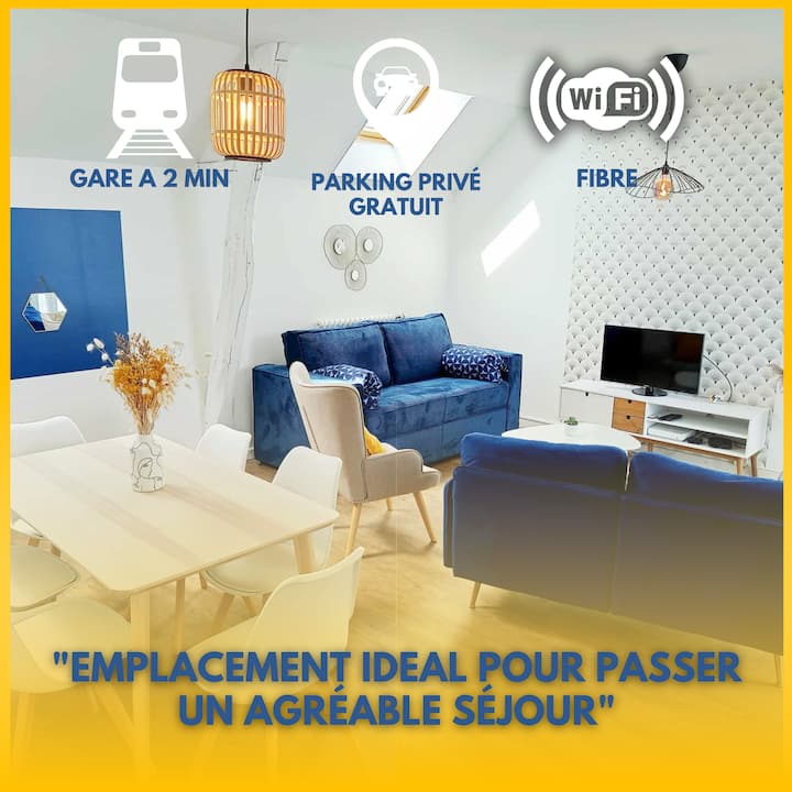 Escapade : 6 Personnes - Puy Du Fou - Proche Gare - Cholet