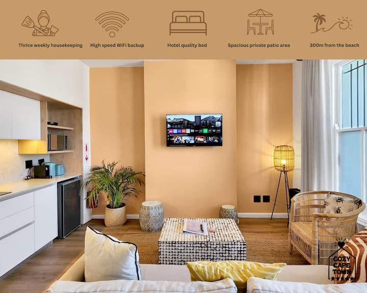 The Palm Flats: Sunshine & Seashells 300 M To Sea - Cape Town