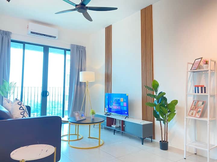 Jovial Cozy 3pax@meritus 1bedroom - Perai