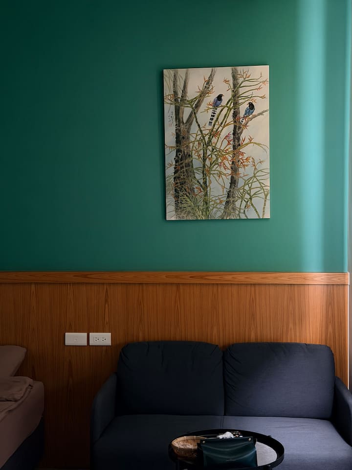 三拍子-空拍 雙人房 Double Bed - 羅東