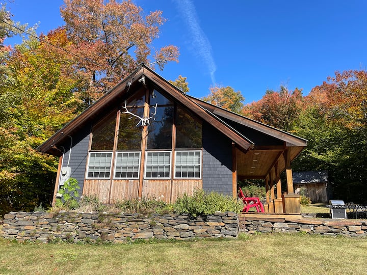 Shiny Elk Chalet -Fire Pit, Foliage, Fall In Vt! - Vermont