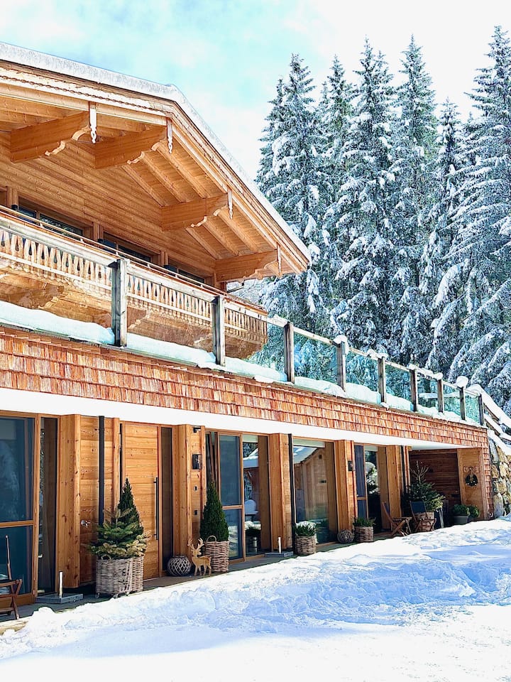 Mountain Chalet - Ski In/out | Sauna | Tuin | 8 P. - Hintermoos