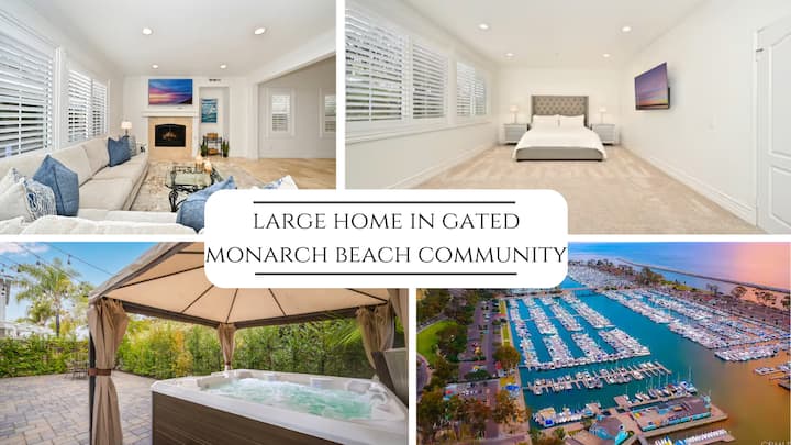 Large Home In Gated Area By Monarch Beach With Spa - Dana Point, CA