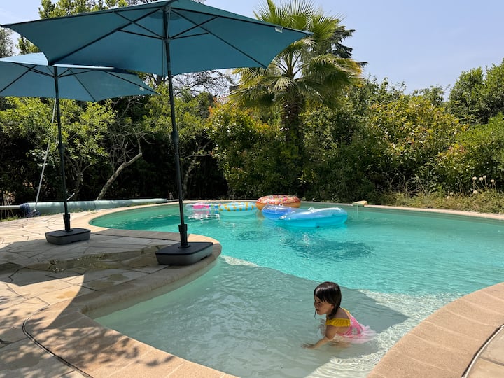 Prolongez Vacances D'été - Piscine Chauffée à 30 - Mougins