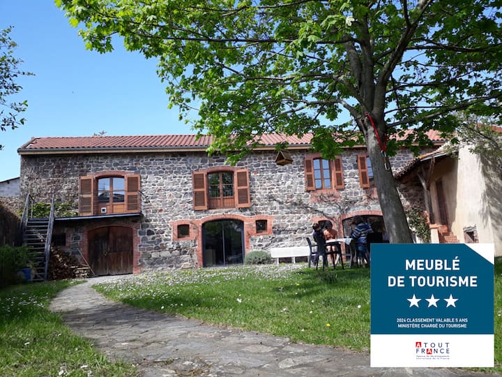 Le Clos De Lugeac - 3 Etoiles - Piscine - Brioude