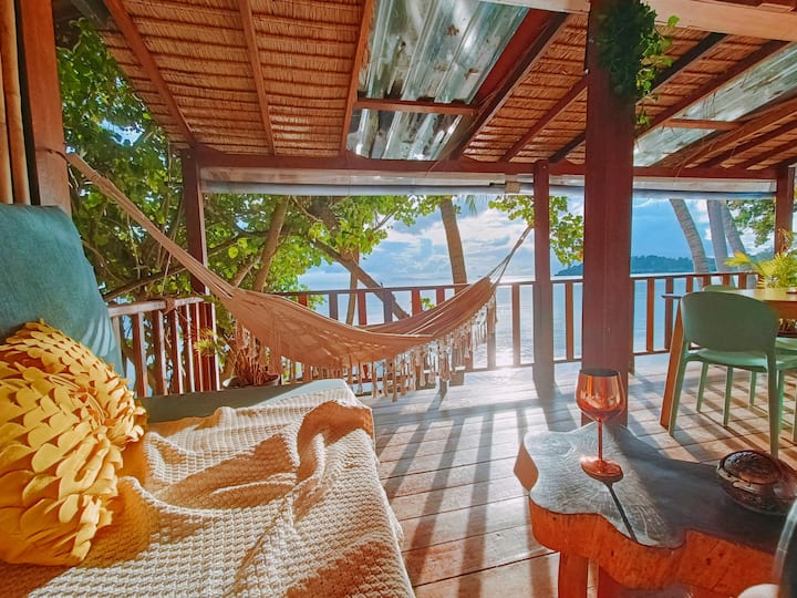 The Gem, Romantic Beachfront Home Hin Kong. - Ko Pha-ngan