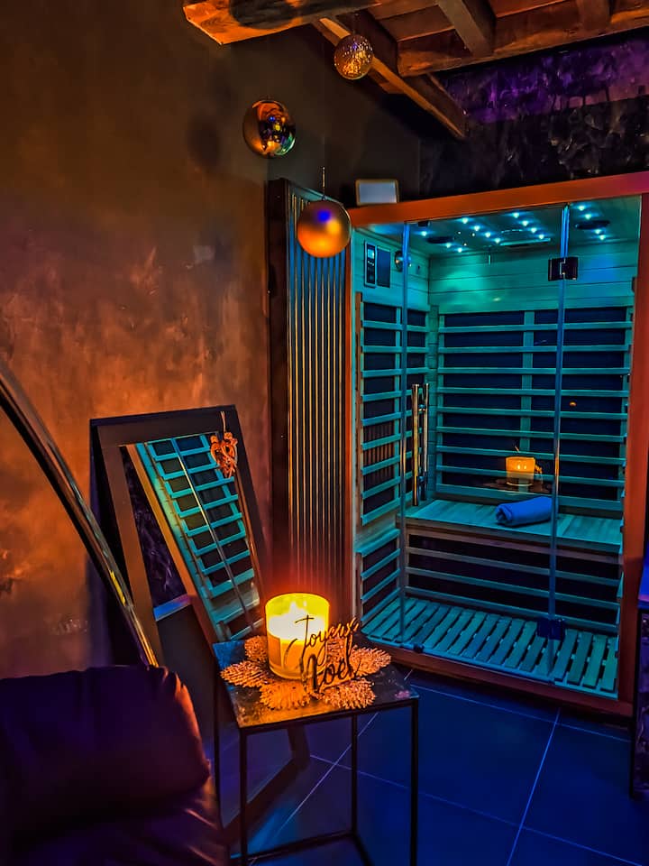 Duplex Romantique : Spa, Sauna & Cinéma Privé - Forges-les-Eaux