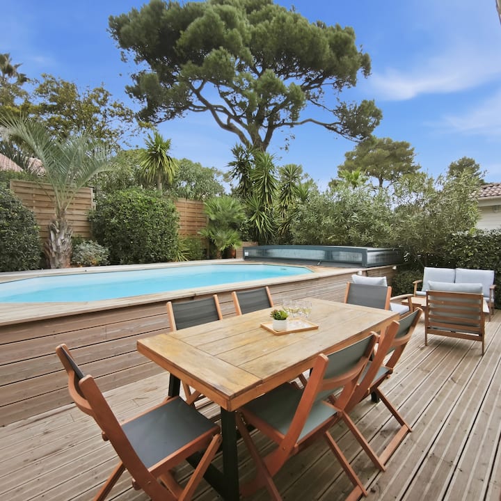 Piscine Privée Villa Gassin/st-tropez Pour Famille - Ramatuelle