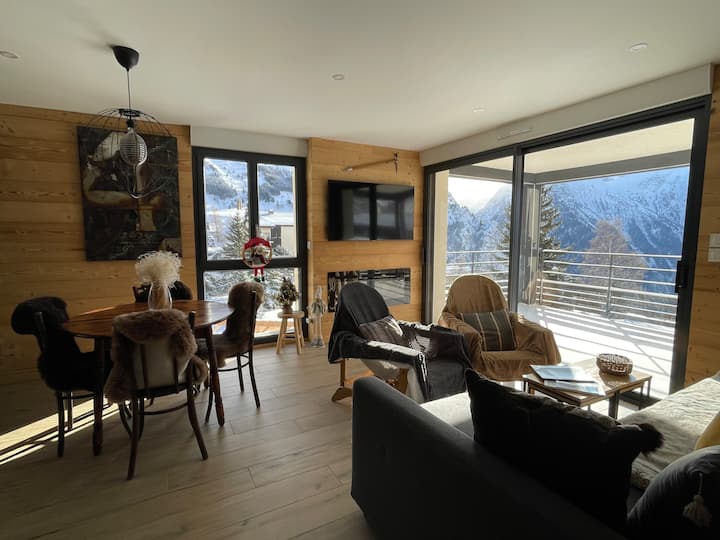 Appartement 2 Chambres 2 Bains Terrasse Et Parking - Les Deux Alpes