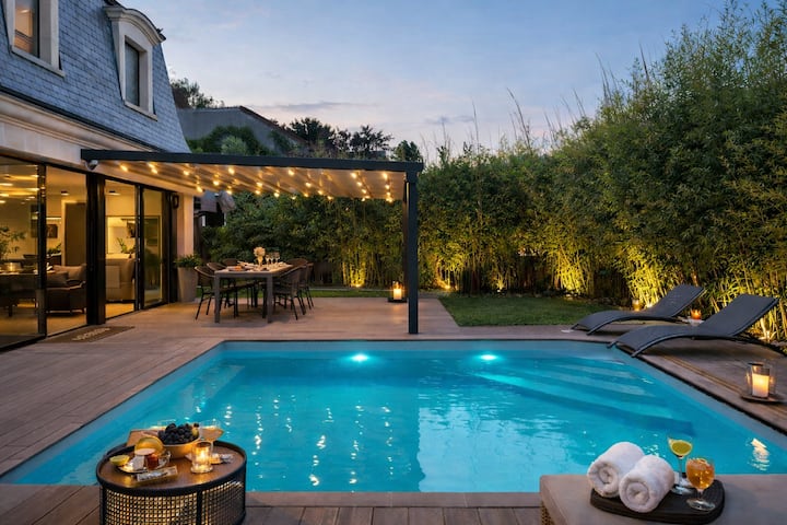 Villa Avec Piscine - 15 ' Jo - Vélos - 30 ' Disney - Créteil